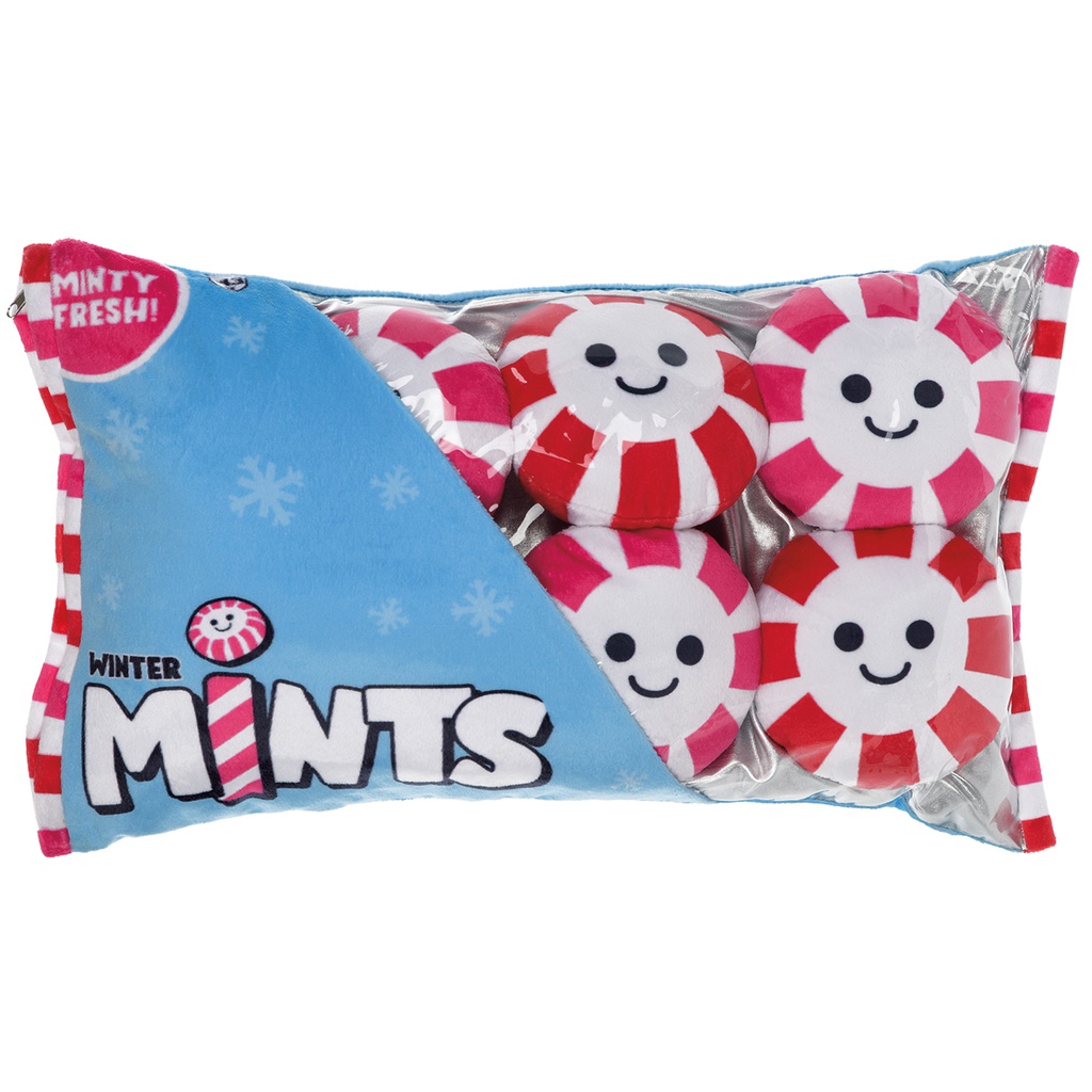 Winter Mints Packaging Fleece Plush | Iscream
